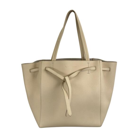 Celine | Bags | Celine Cabas Phantom 7623anx 01cr Tote Bag Leather ...
